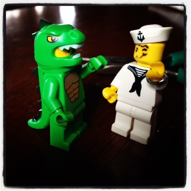 WobiSobi: Sunday with Sailor Sam: Sailor Sam Meets a New Friend.