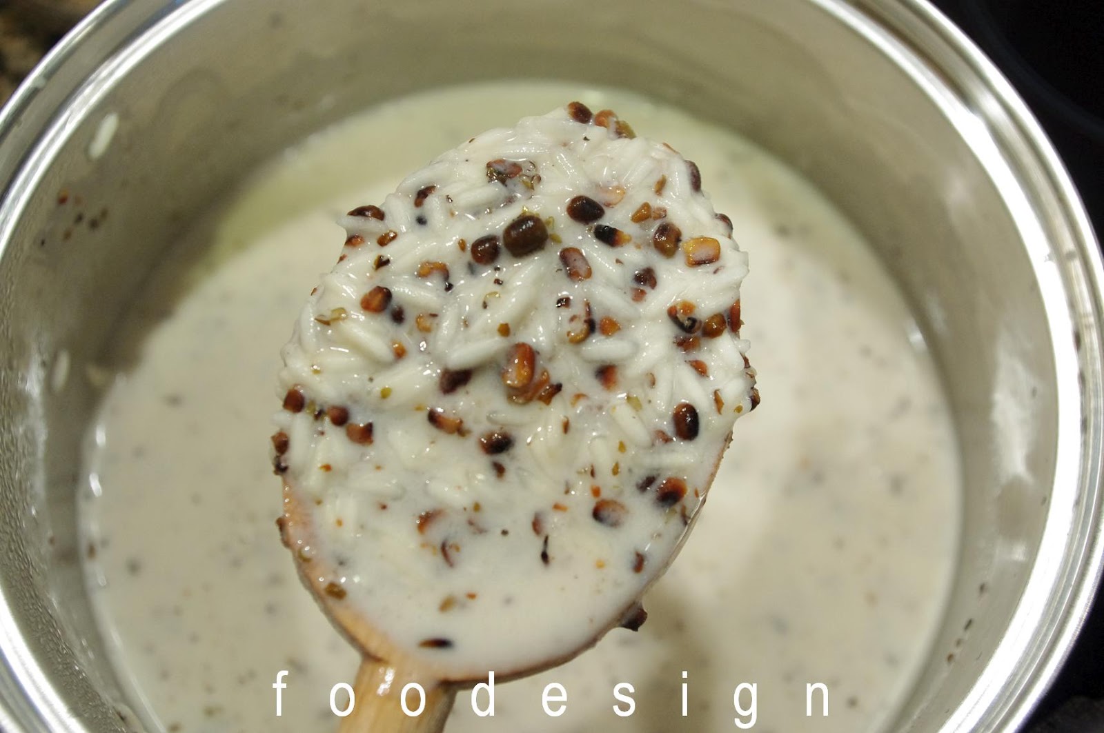 foodesign: patanim (toasted mung bean porridge)