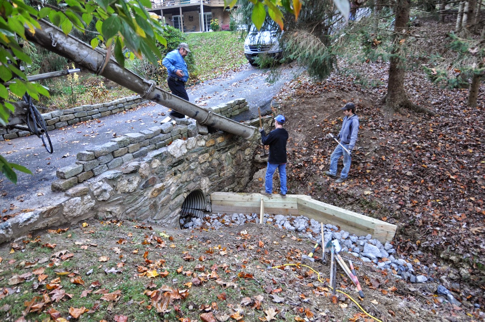 ERIC MARKS GENERAL CONTRACTING: STONE BRIDGE REPAIR