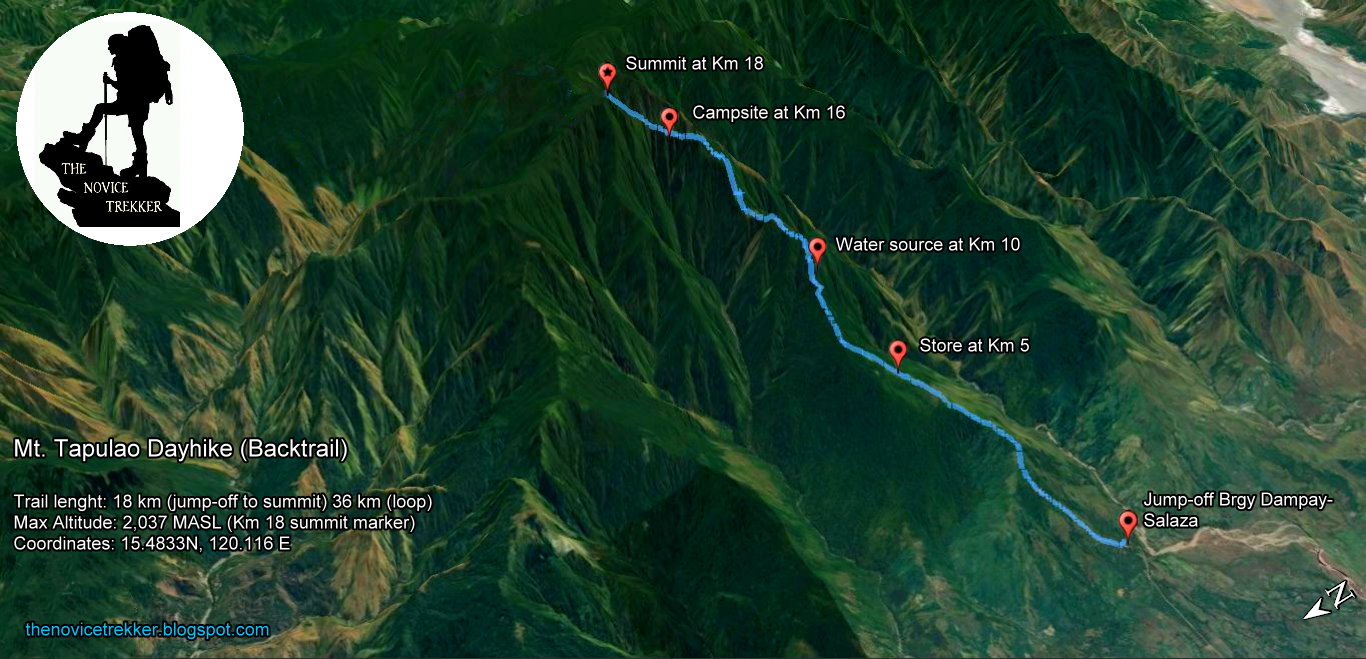 The Novice Trekker: Mt. Tapulao Dayhike (Zambales, 2,037+ MASL)