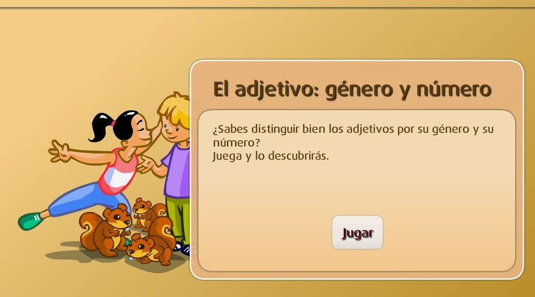 MOLINILLOS DE COLORES: EL GÉNERO Y NÚMERO DE LOS ADJETIVOS