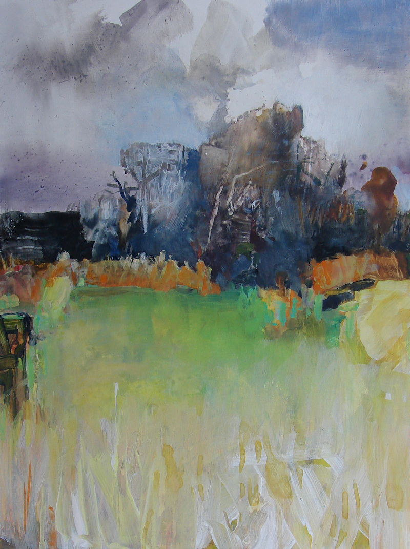 Painter's Process - Randall David Tipton: Minto Brown Winter 2