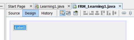 Java Swing GUI Forms Tutorial in Netbeans - JFrame Form using Label ...