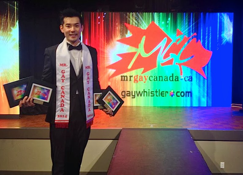 Christepher Wee 王崇偉: Crowned Mr. Gay Canada 2014 on Jan 30th at ...