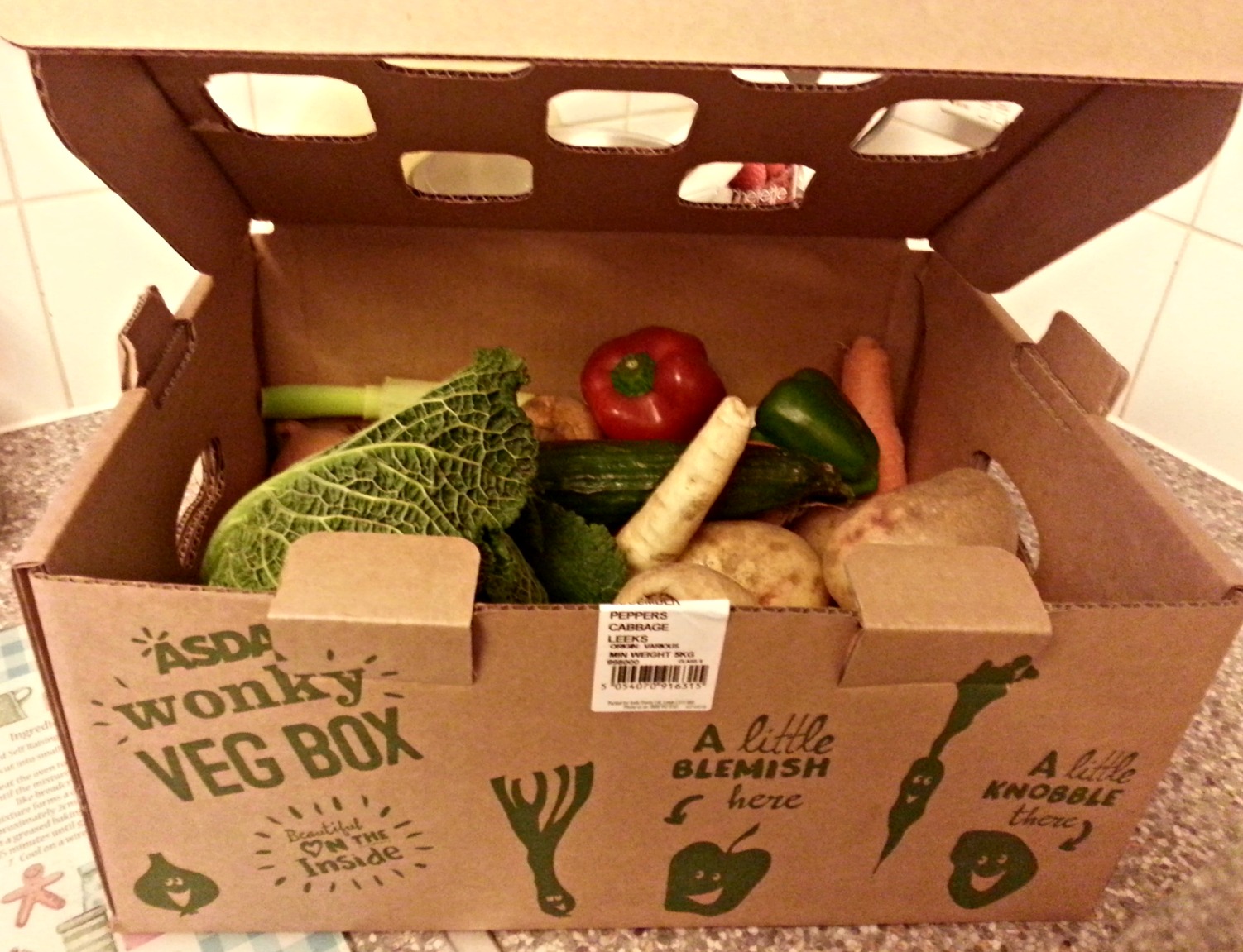 Asda's Wonky Veg Box First Impressions | The Parent Game