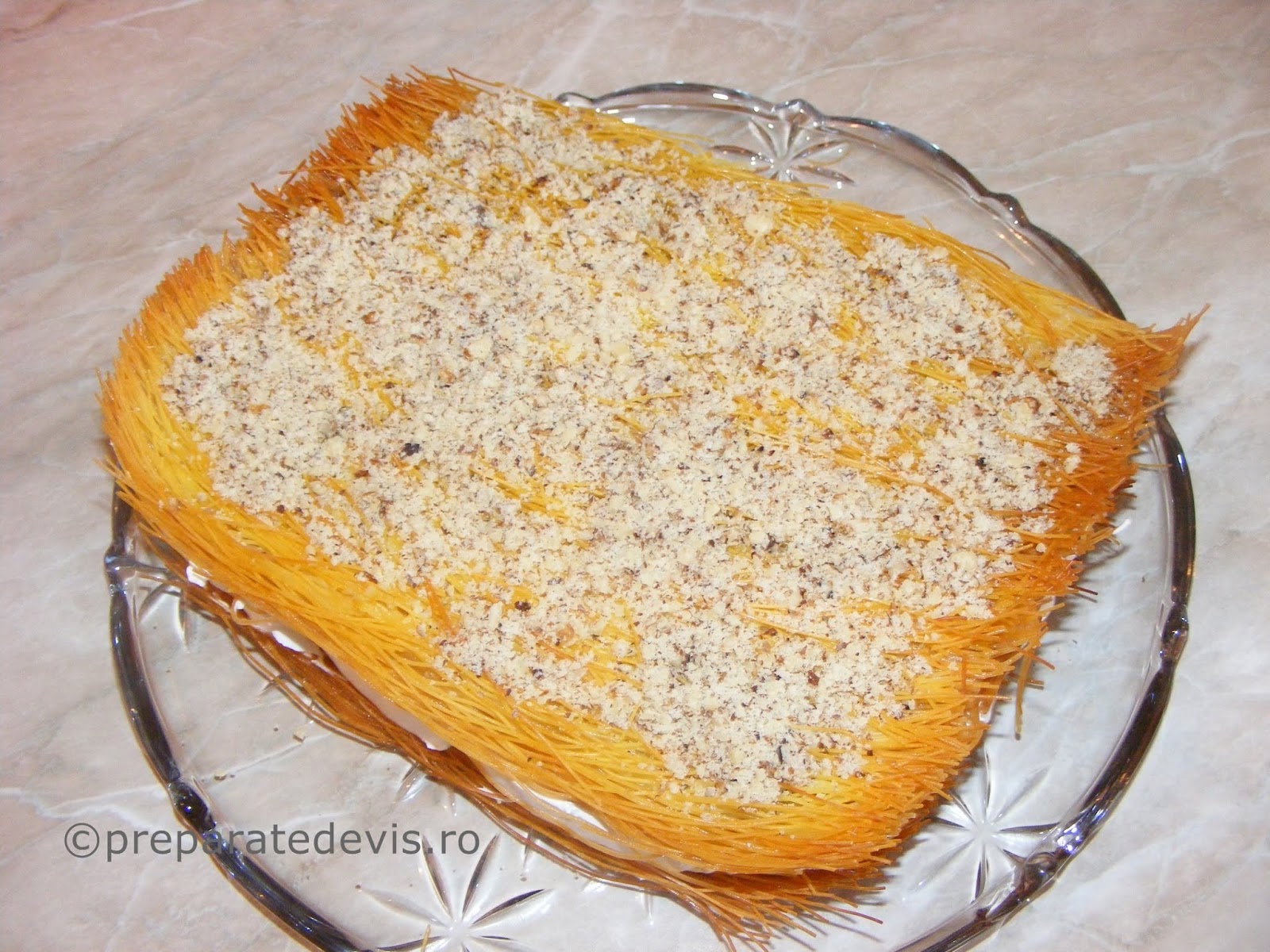 Kataif cu frisca | Preparatedevis.ro