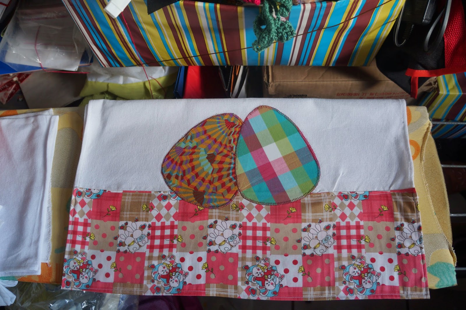 ArtTea: Pano de Prato em Patchcolagem