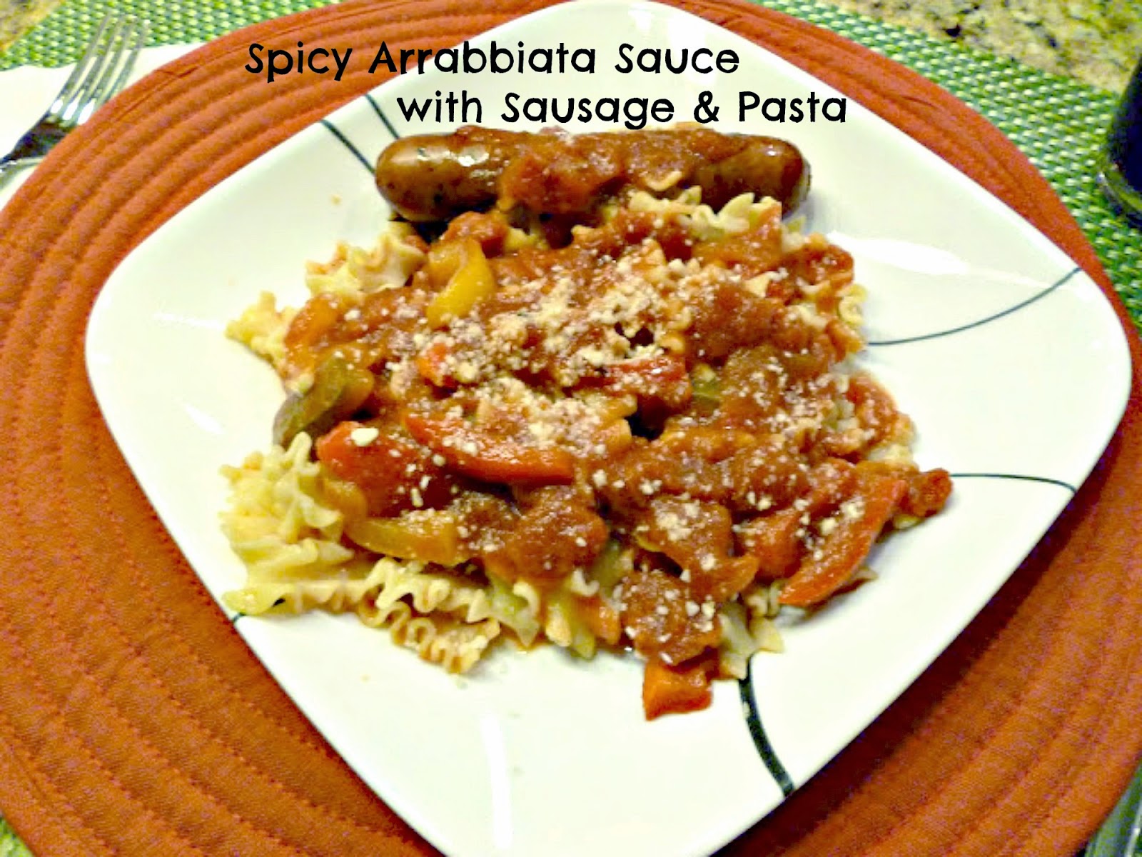 I Like to Bake and Cook Blog: Spicy Red Pepper Arrabbiata sauce with ...