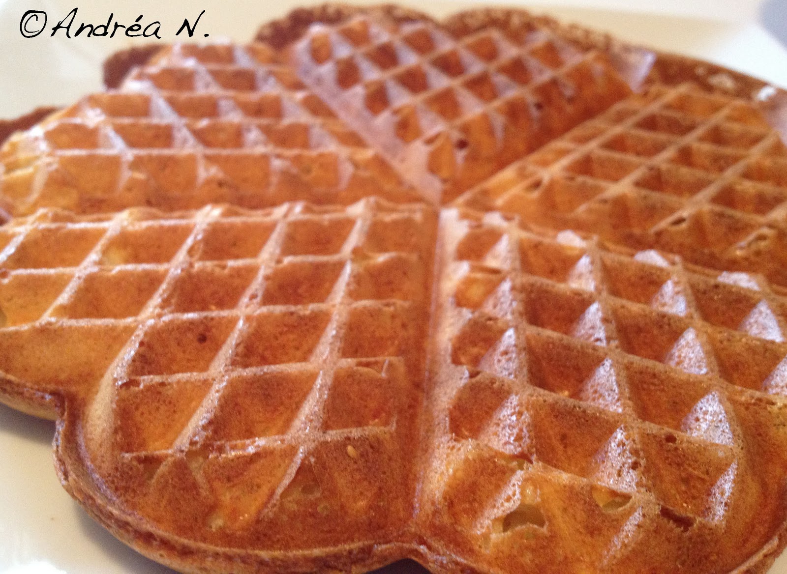 brazil nut: Waffle de milho