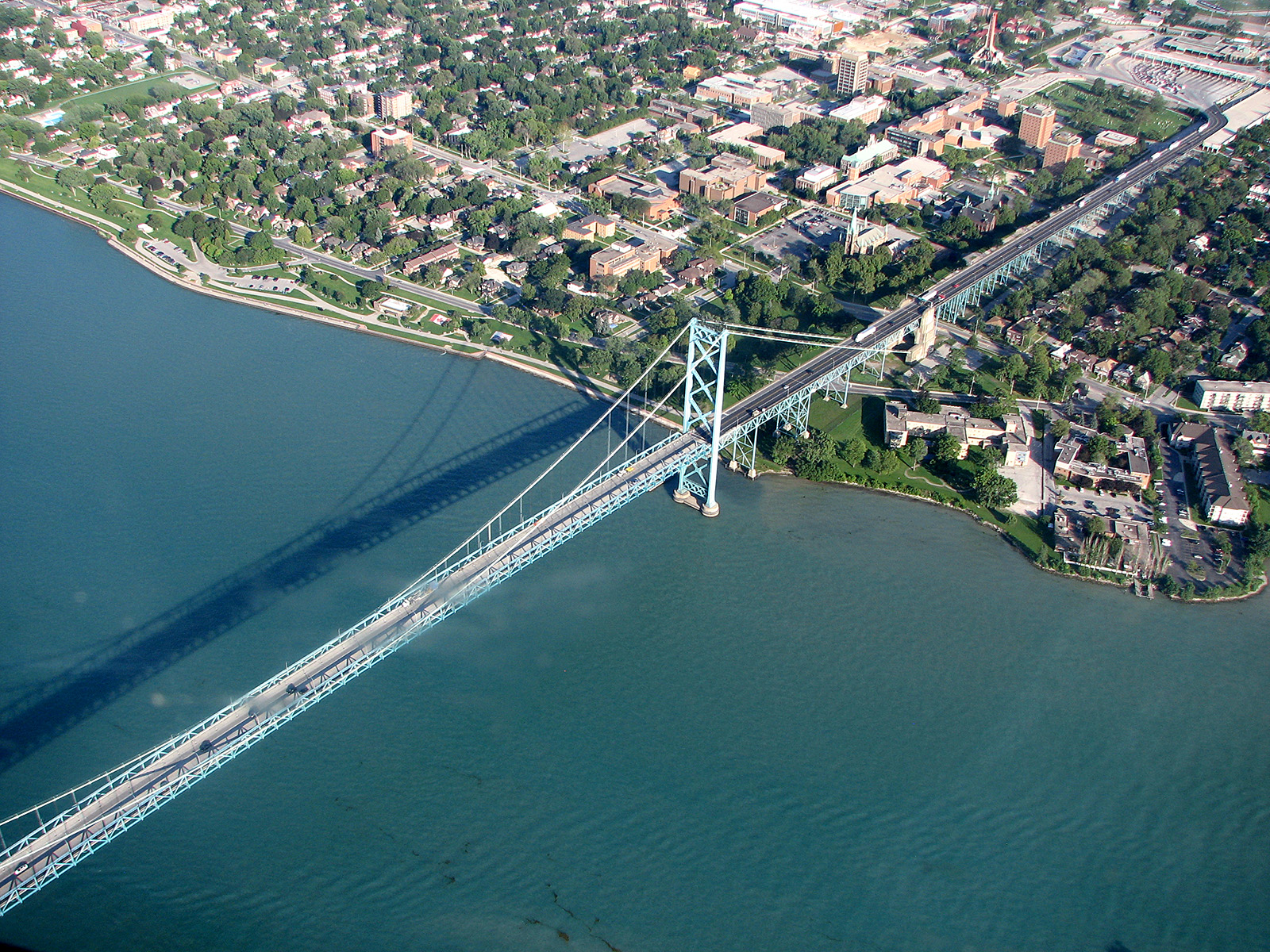 A mile of runway will take you anywhere.: Cruising past Detroit via ...