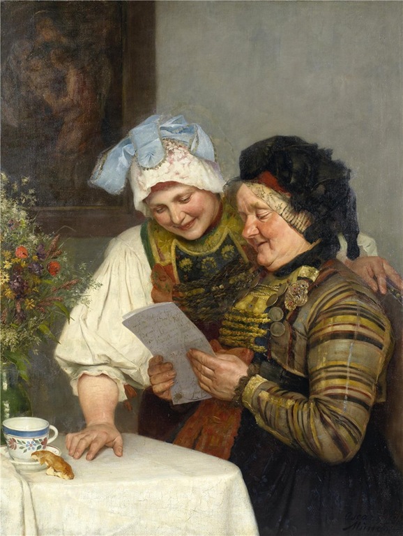 Reading and Art: Oskar Gräf