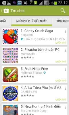 Tải CH Play - Tải ứng dụng CH Play về máy miễn phí cho điện thoại Android