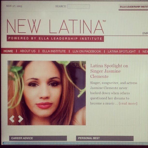 JASMINE CLEMENTE: NEW LATINA Magazine Feature