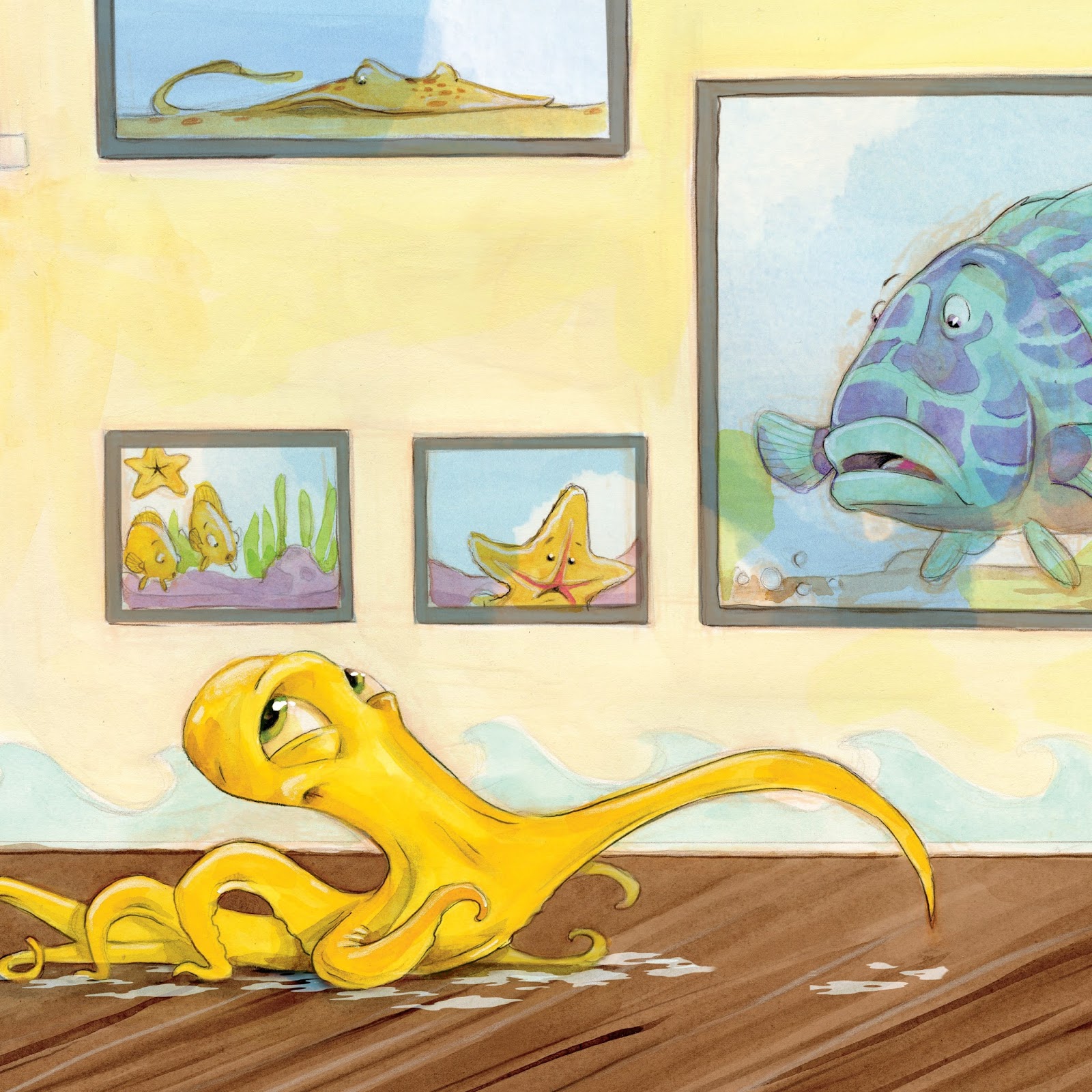 Elley the Book Otter: Spotlight Tour: Inky the Octopus by Erin ...