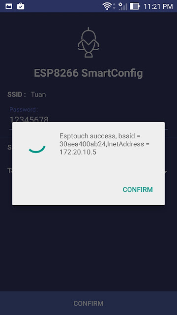 Demo 11: How to use SmartConfig on Arduino ESP32