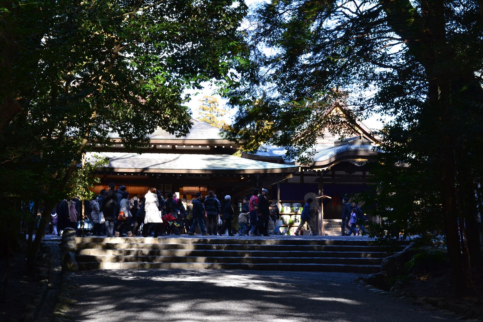 Victoria In Japan Land: Ise, Japan: Ise Shrine Naiku's Main Building
