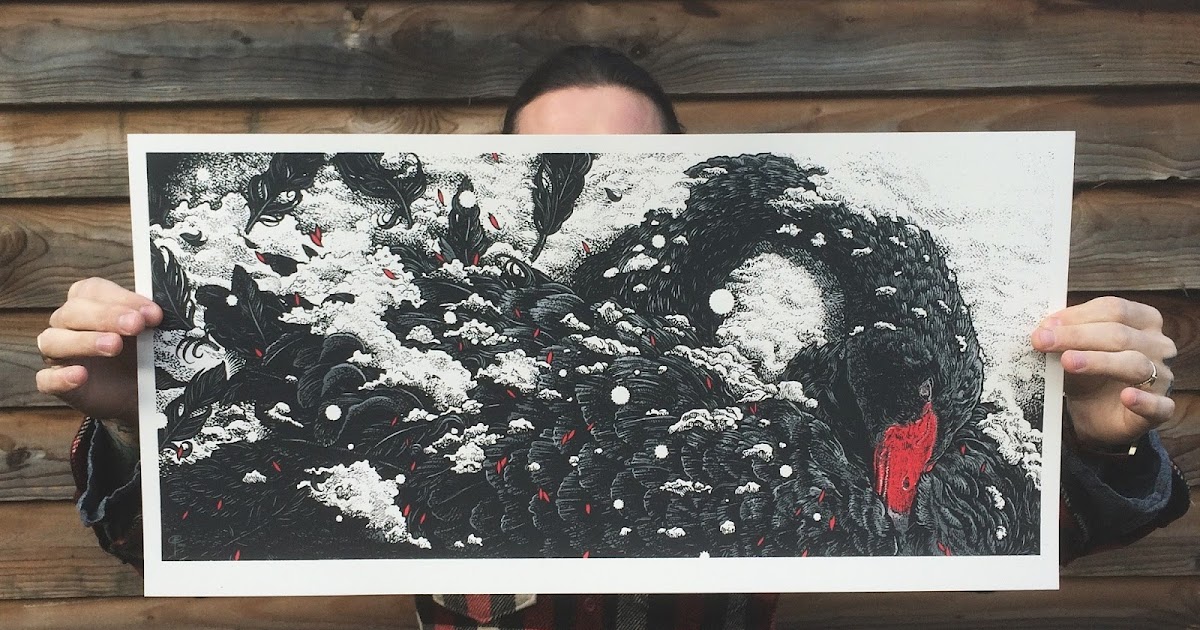 INSIDE THE ROCK POSTER FRAME BLOG: Richey Beckett Crisis AlexisOnFire Print