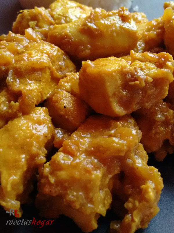 Pollo al curry - Receta de cocina casera
