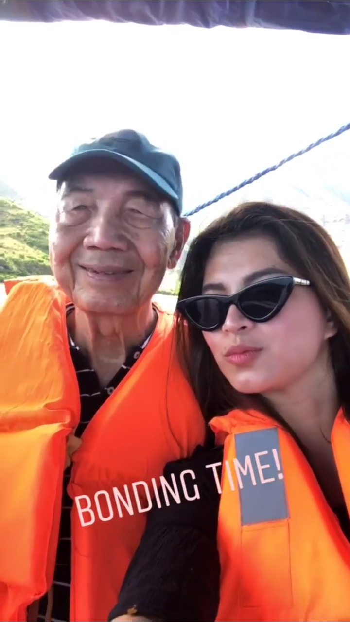 IN PHOTOS: Proof that Angel Locsin is the the best daughter to her family.