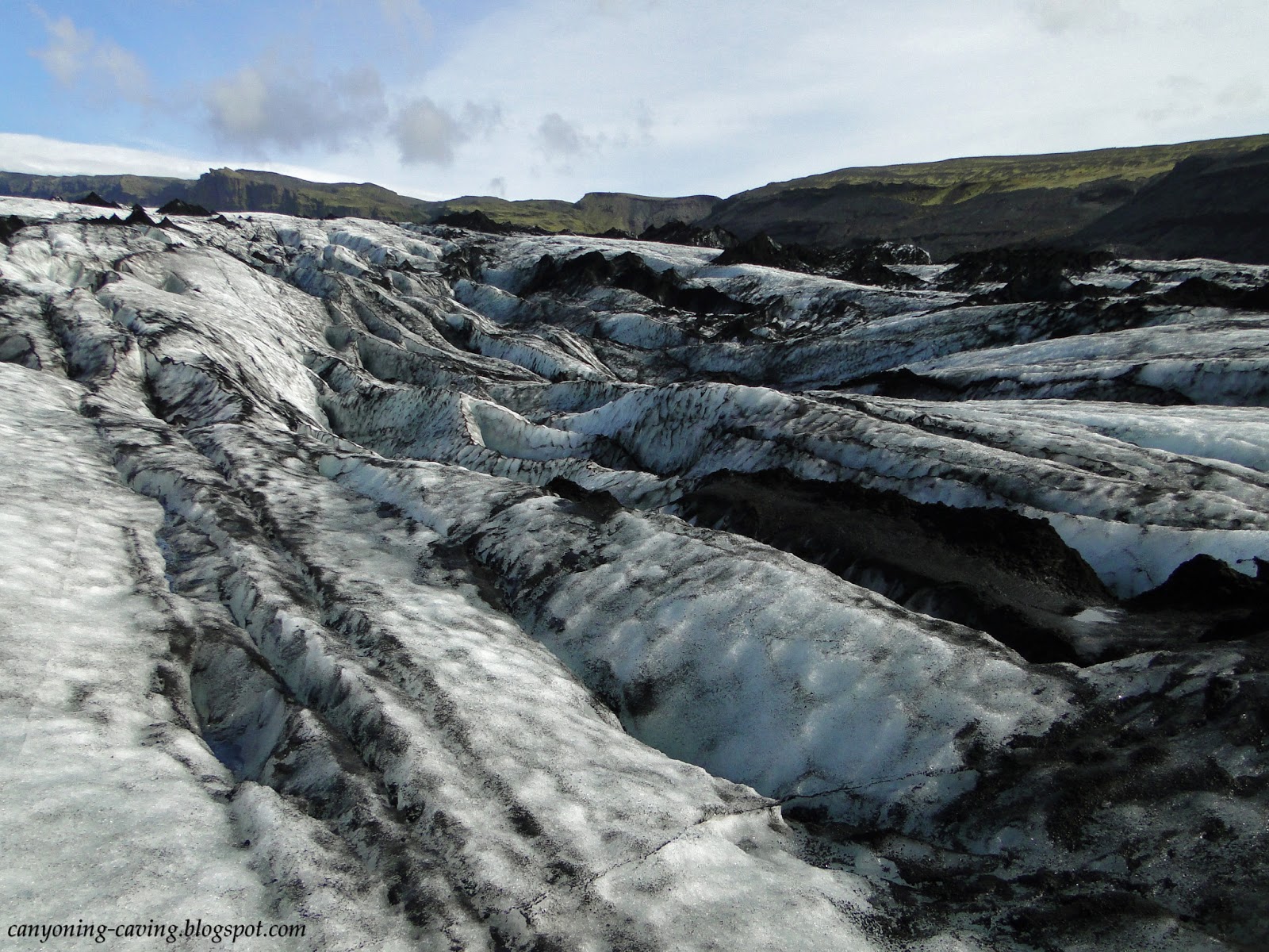 Canyoning - Caving: Παγετώνας Mýrdalsjökull, Katla volcano, Iceland