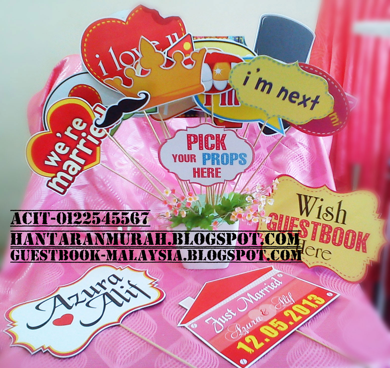HantaranMurah Enterprise: SEWA PHOTO BOOTH + PROP + CAMERA INSTAX 7s