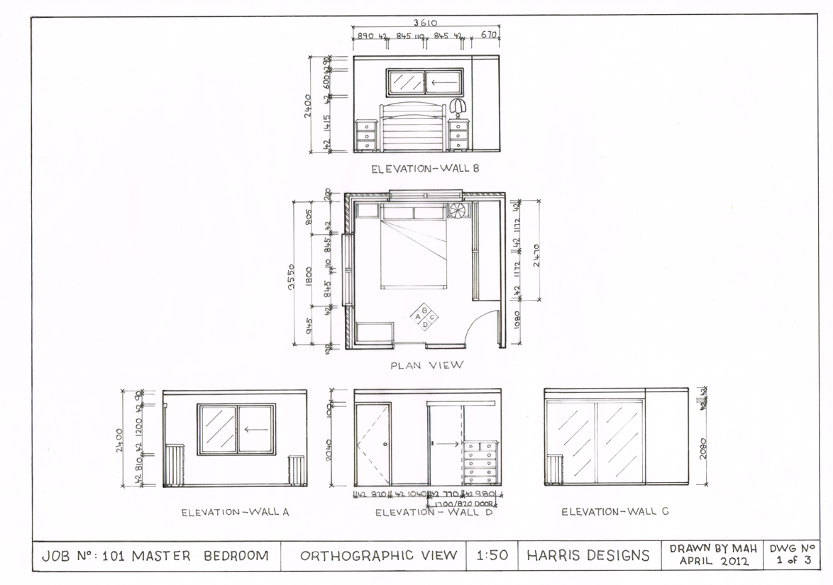 Orthographic Projection Architecture
