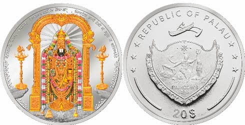 Tirupati Balaji Currency Coin – Palau Pacific Island to Issue Limited ...