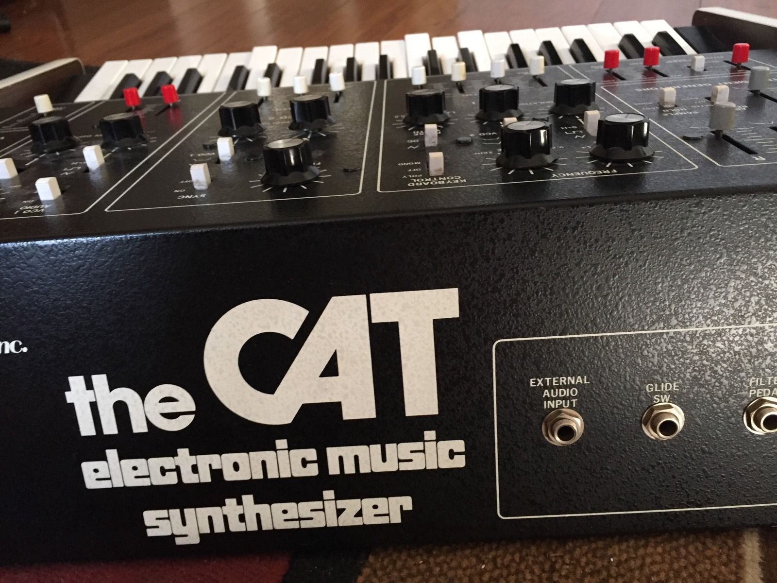 MATRIXSYNTH: The CAT model 1853 SN A 1141 Vintage Analog Synth 1978