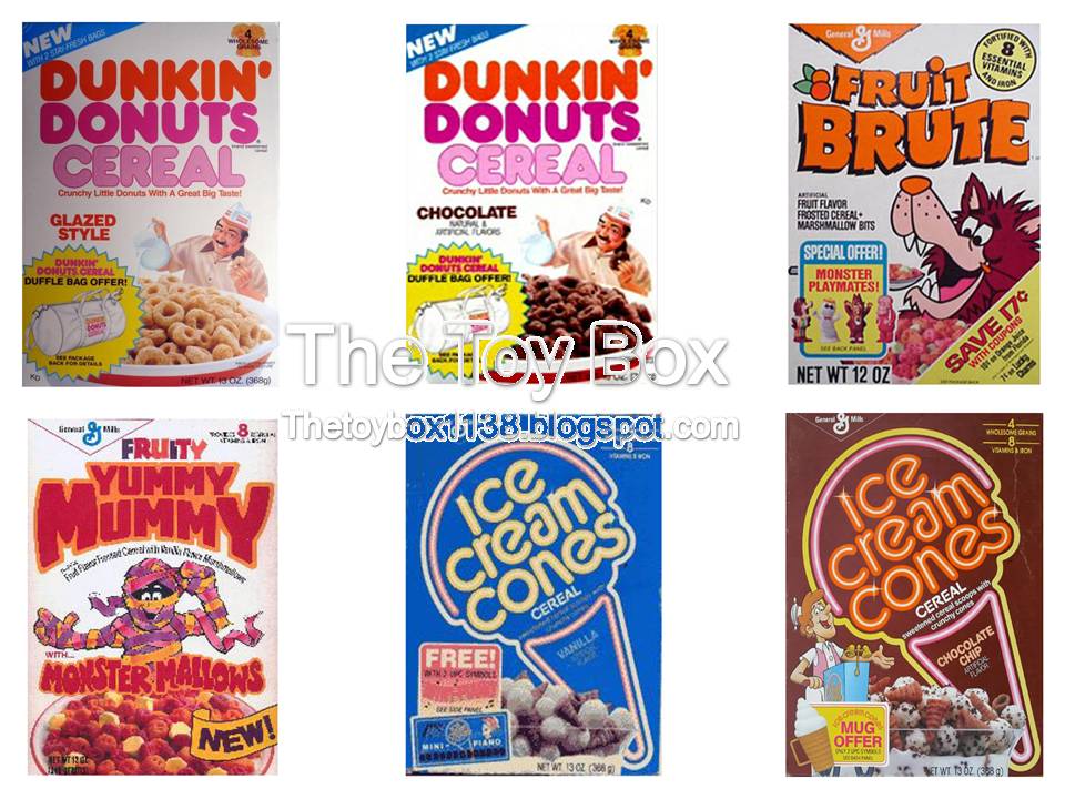 The Toy Box: More Cereals of the 80's