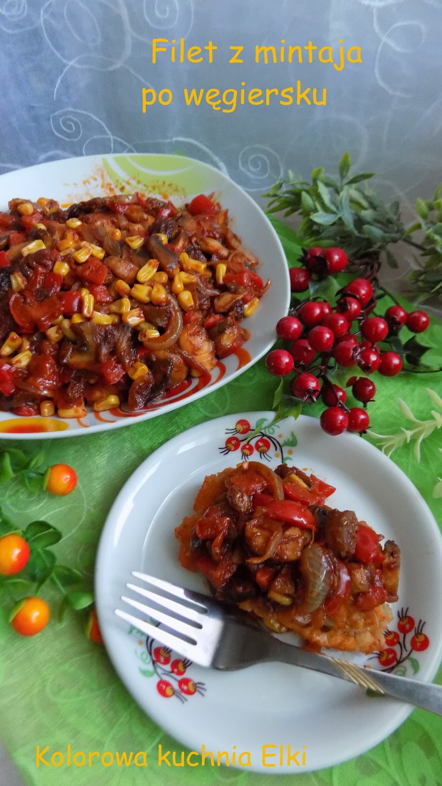 Filet z mintaja po węgiersku