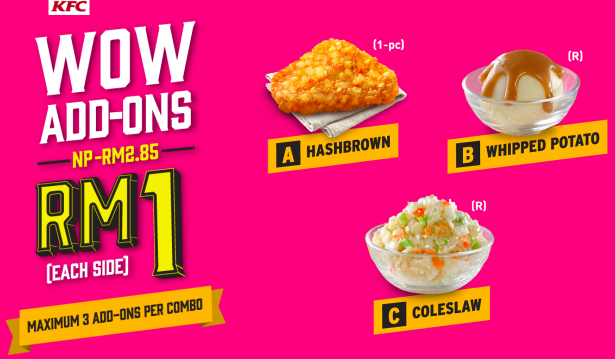 Harga Classic Rice Combo - KFC WOW Breakfast