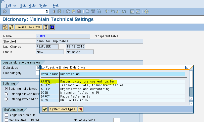 SAP ABAP Complete Tutorials: Step by Step Procedure to Create DDIC Tables