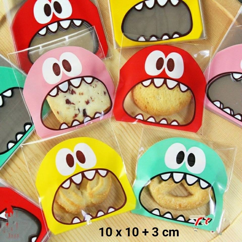 SELF ADHESIVE COOKIES PLASTIC - courier plastic bag