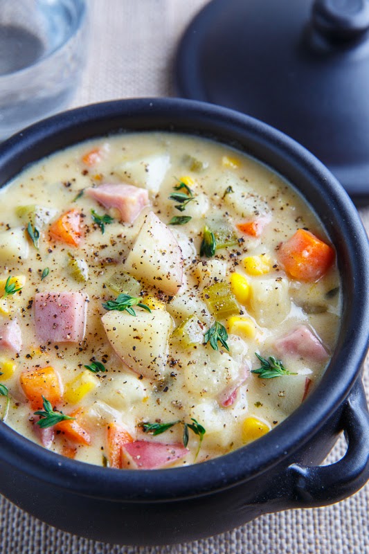 Ham And Potato Corn Chowder Recipe On Closet Cooking