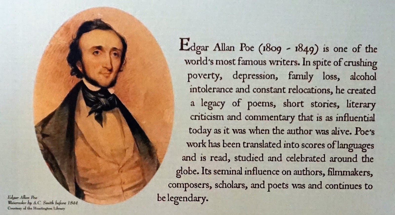 Souvenir Chronicles: BALTIMORE, MARYLAND: THE LIFE AND DEATH OF EDGAR ...