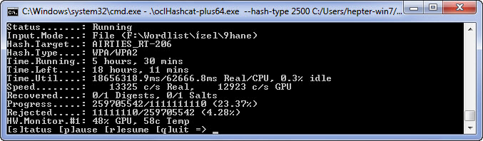 Wireless Security & Hacking 2016 Yeni Yöntemler: Hashcat-GUI ile Wpa ...