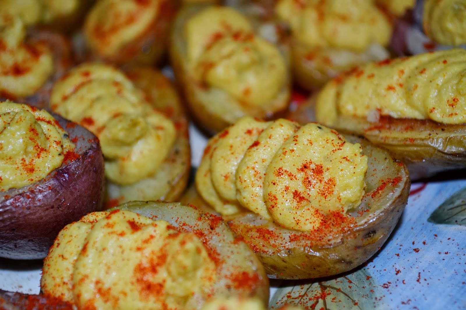 The Woodchuck Vegan: Deviled Potatoes