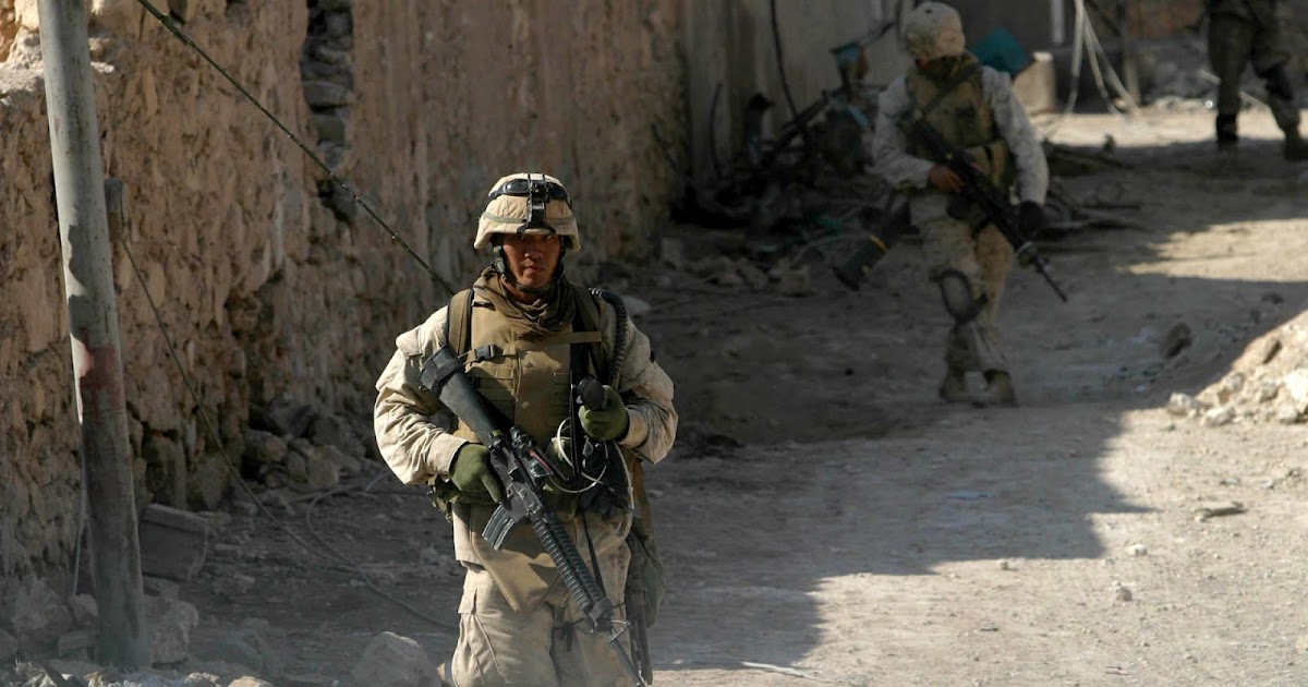 Wallpaper Land: USMC Soldier