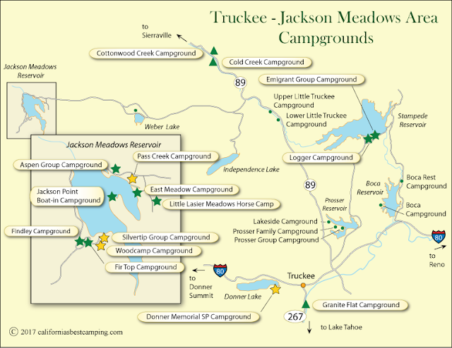 Wes' Travels to California Lakes: Jackson Meadows Reservoir - Nevada ...