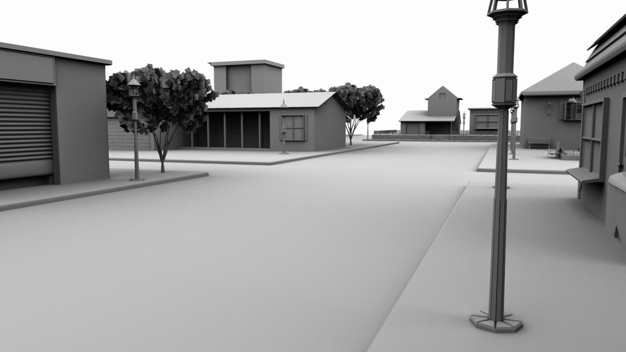 3D Works: Exterior Modeling in Maya