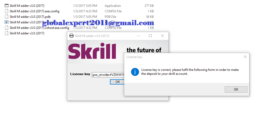 SKRILL LOADER SOFTWARE: SKRILL MONEY ADDER GENERATOR