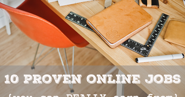 10 Proven Online Jobs {you can earn from} - UPDATED Rave and View: 10 ...