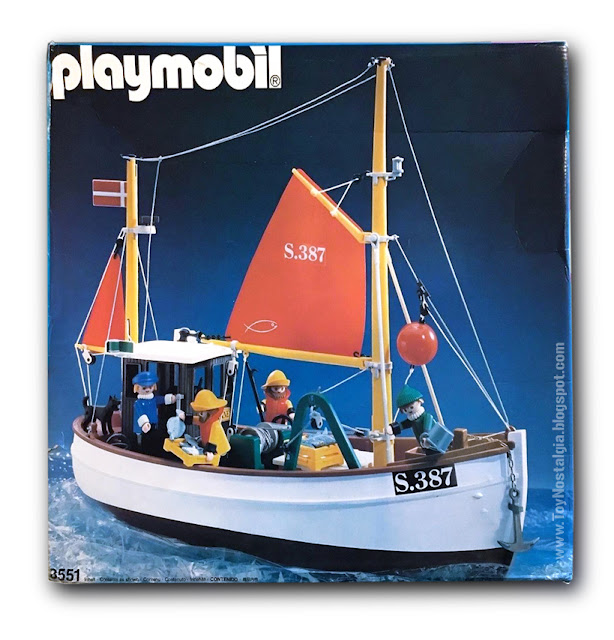ToyNostalgia: Playmobil 3347 Pescador (Fisherman)