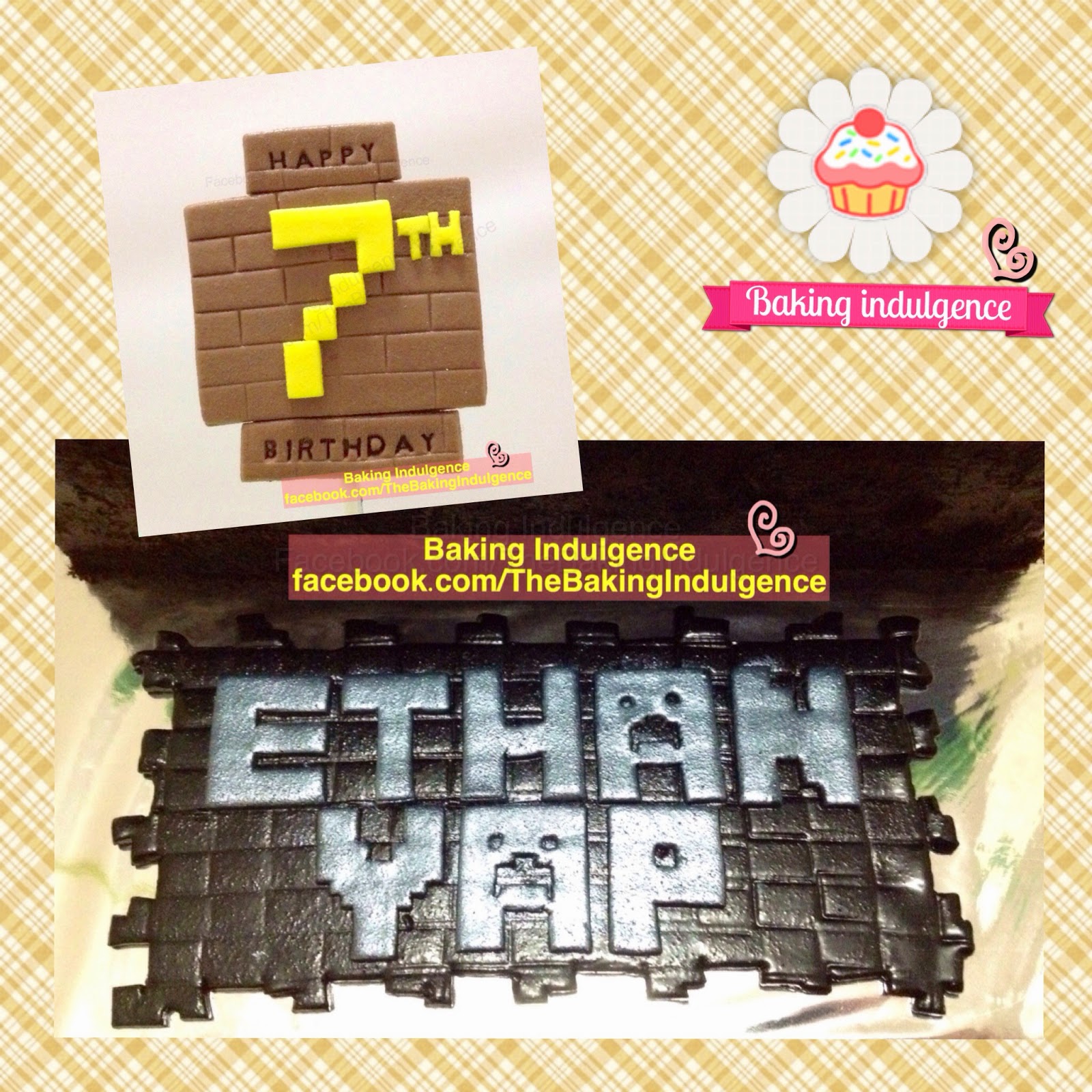 Baking Indulgence: Ethan's Minecraft Cake