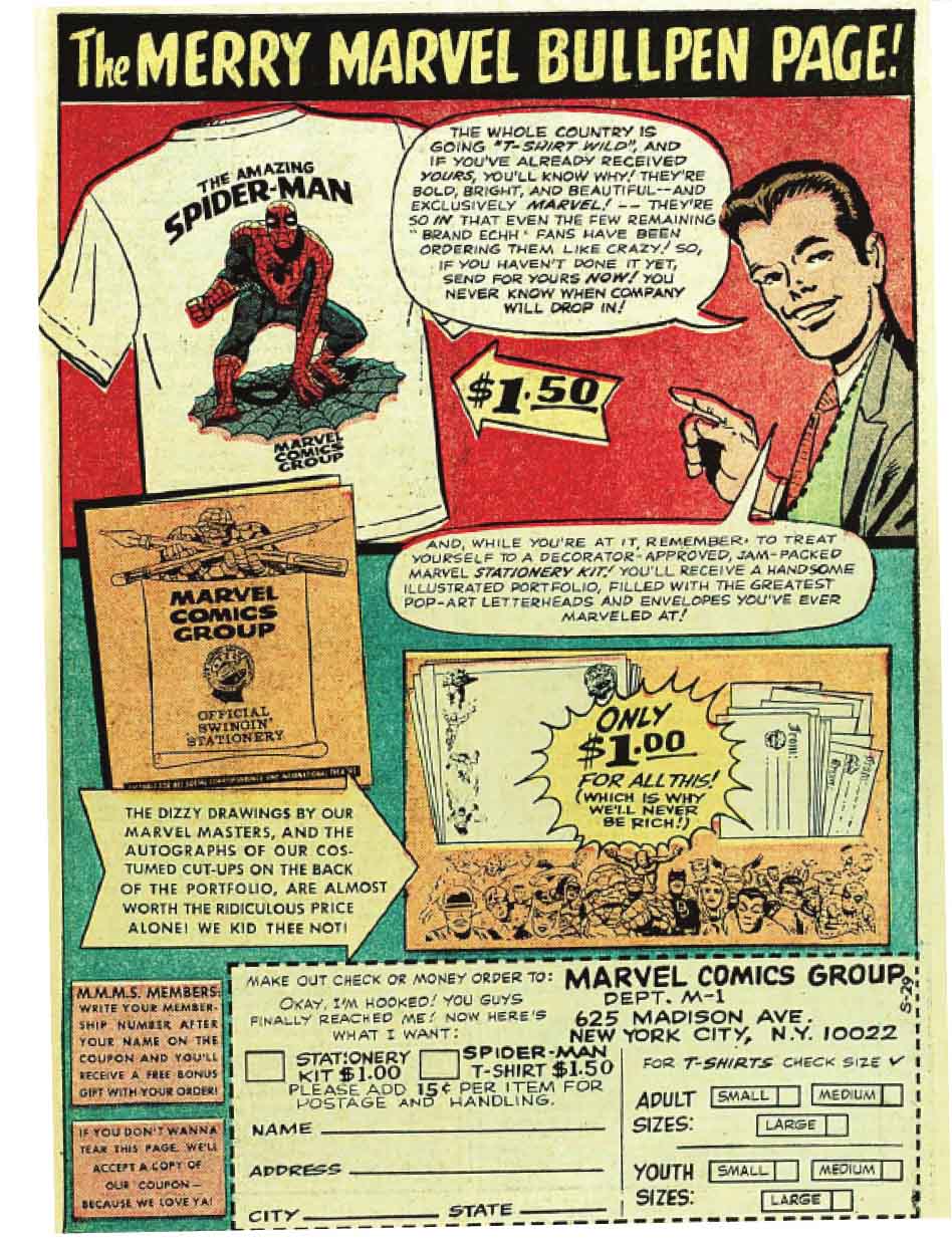Barry's Pearls of Comic Book Wisdom: Marvel's In-House Ads from the ...
