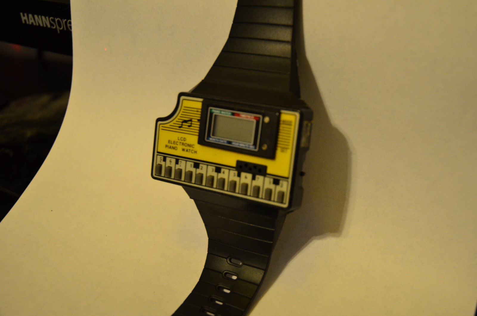 MATRIXSYNTH: LCD Electronic Piano Watch Synthesizer Organ Mini Musical ...