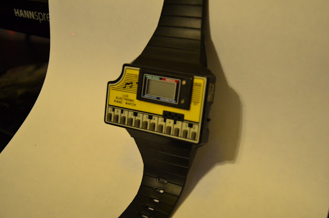 MATRIXSYNTH: LCD Electronic Piano Watch Synthesizer Organ Mini Musical ...