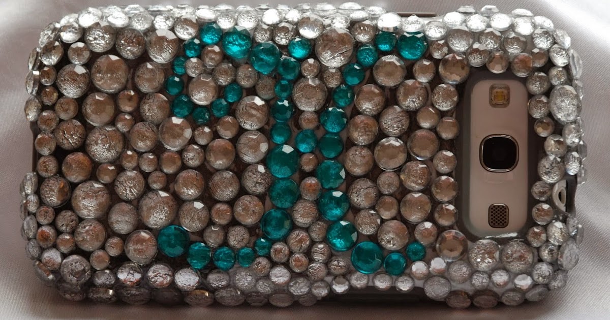 DIY Is My Happy Place: Pinterest Miss! Jeweled Cell Phone Case