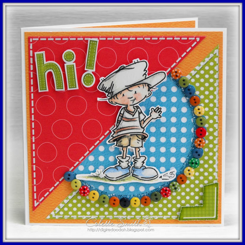 Paper Creator's Crafts: Just A Little Hello....
