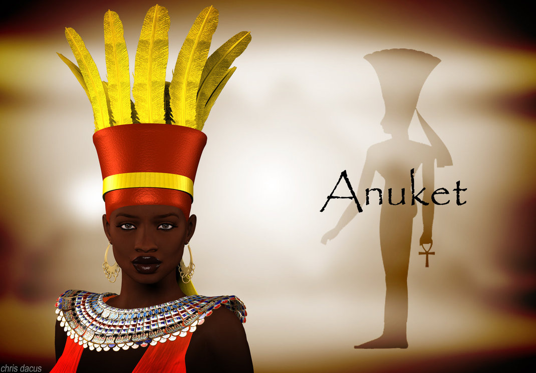 PLANETA AGUA: ANUKET : DIOSA NUBIA DEL AGUA Y SEÑORA NILO